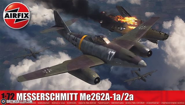 Airfix : Messerschmitt Me 262 A-1a/2a | Hobby2000 Modélisme